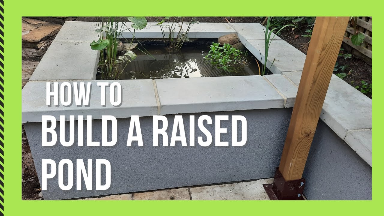 How to Build a Pond With Concrete Blocks: A DIY Guide