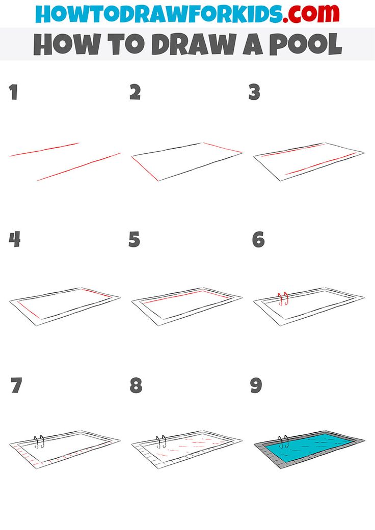 How to Draw a Pool: Step-by-Step Guide for Beginners